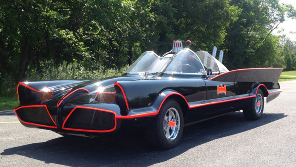 Holy smokes Batman! Drive the original Batmobile