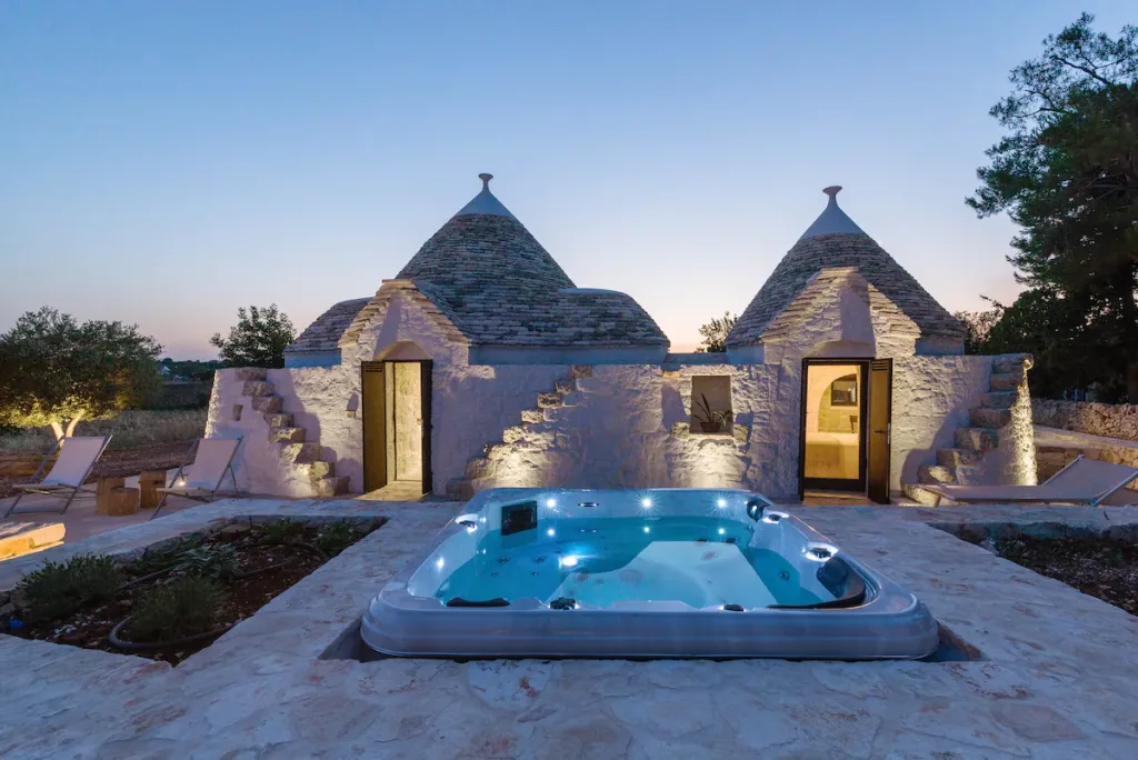 Trullo in Apulien mit Whirlpool 🛁