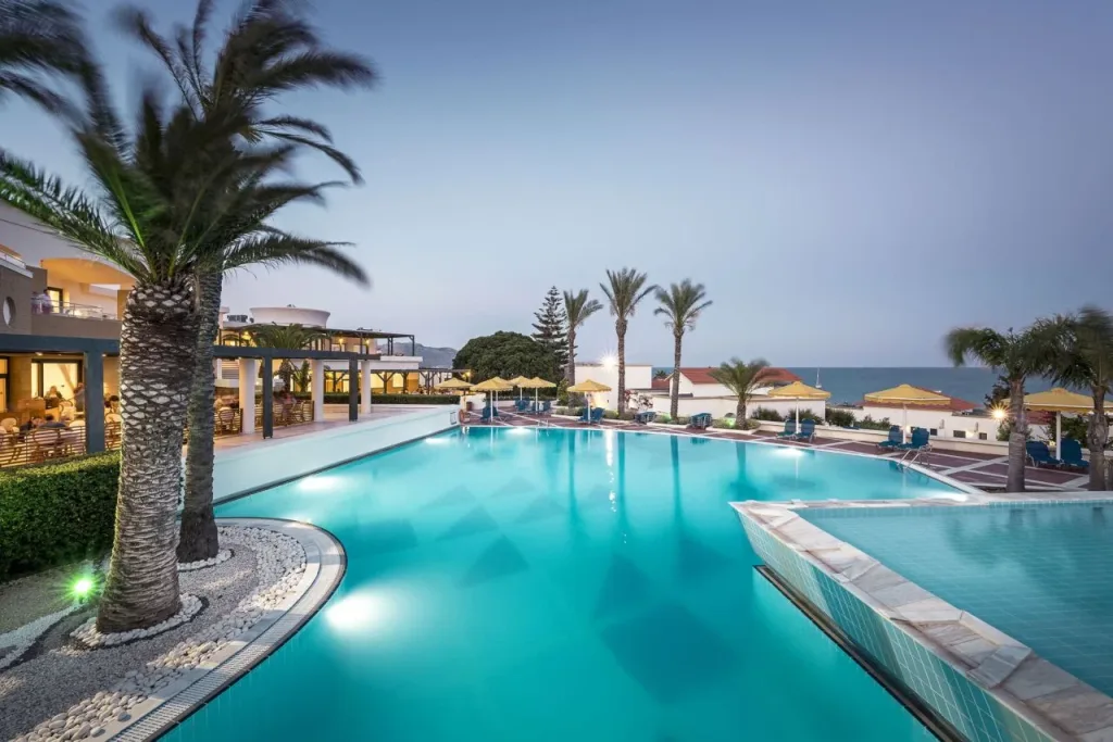 Luxe 5⭐️ Rhodes all-inclusive week at Mitsis resort 😍 🏝️