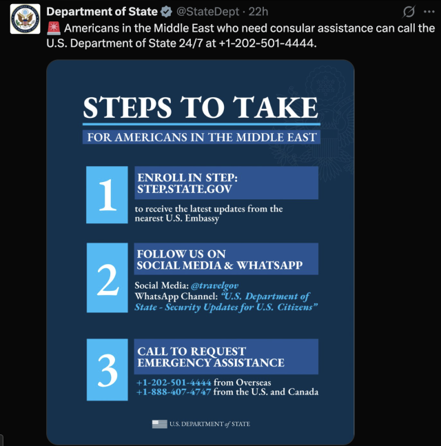 State Department Moves Toward Charter Flights As Evacuation Questions ...