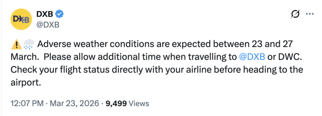 Is Dubai International Airport Open on March 24? Flights Continue as ...