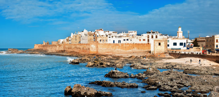 Morocco break at a stunning Riad with pool close to the sea 🌊
