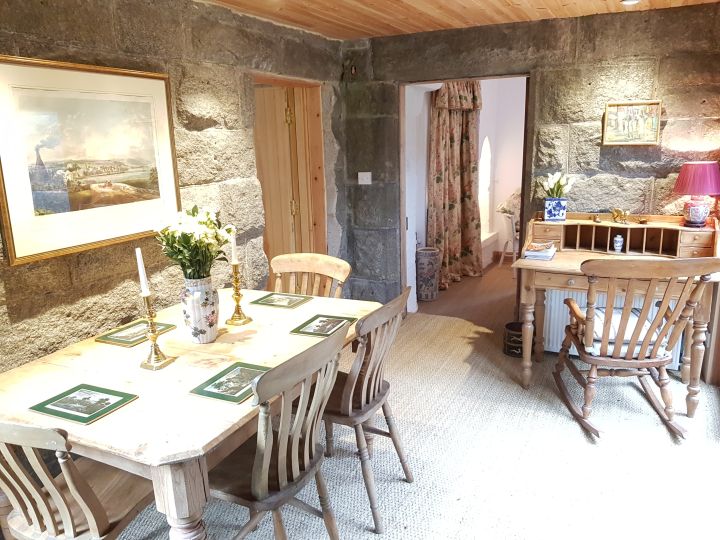 Stay in this unique bridge house in Scotland with its own sauna