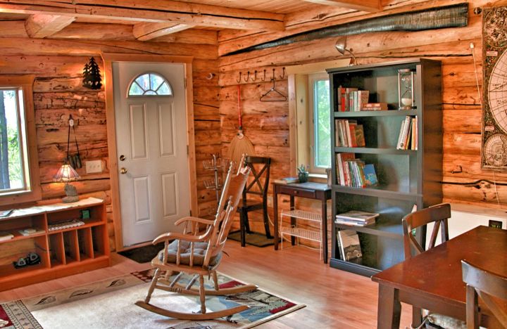 Alaska-Hütte mit Blick auf die Nordlichter 🌌 ️