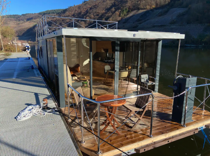 Hausboot auf der Mosel 🤩