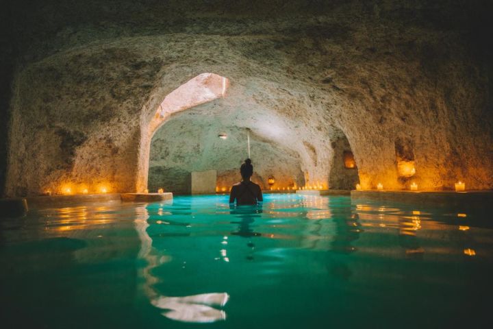 This Hotel in Mexico Offers a Dreamy Cave Pool & Spa