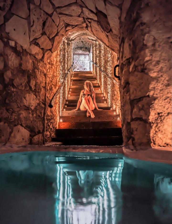 This Hotel in Mexico Offers a Dreamy Cave Pool & Spa