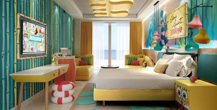 ¿Fan de Bob Esponja? Este es tu hotel 🍍🌴