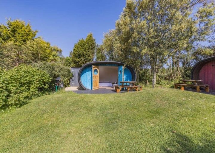 Surf pod glamping -- long weekends cheaper than mid-week 😱