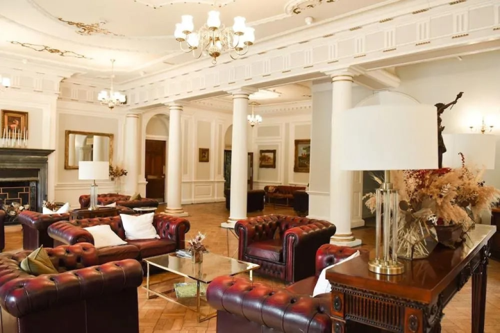 Stay at the 4⭐️ Beamish Hall hotel... the perfect spot to explore ...
