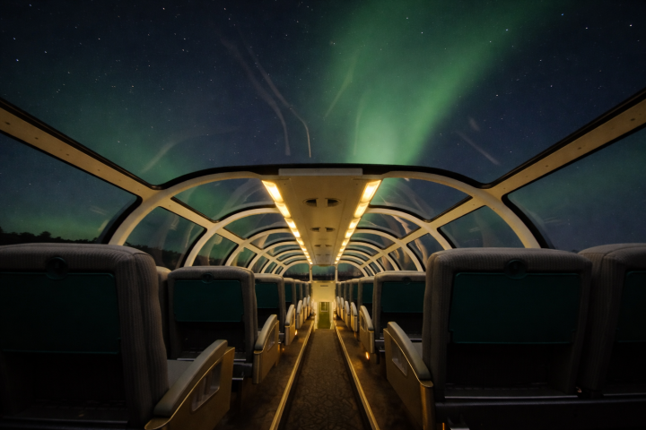 Ride a Glass Dome Train to Polar Bears and Northern Lights | TravelPirates