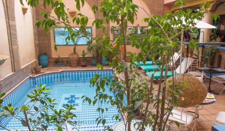 Marrakesz autentycznie 🇲🇦 Klasyczny marokański hotel i lokalne śniadania 🥞